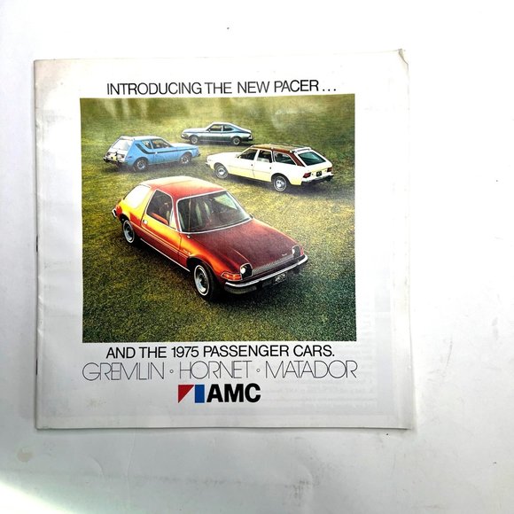 AMC | Other | Amc Brochure 975 New Pacer And Other Passenger Cars ...